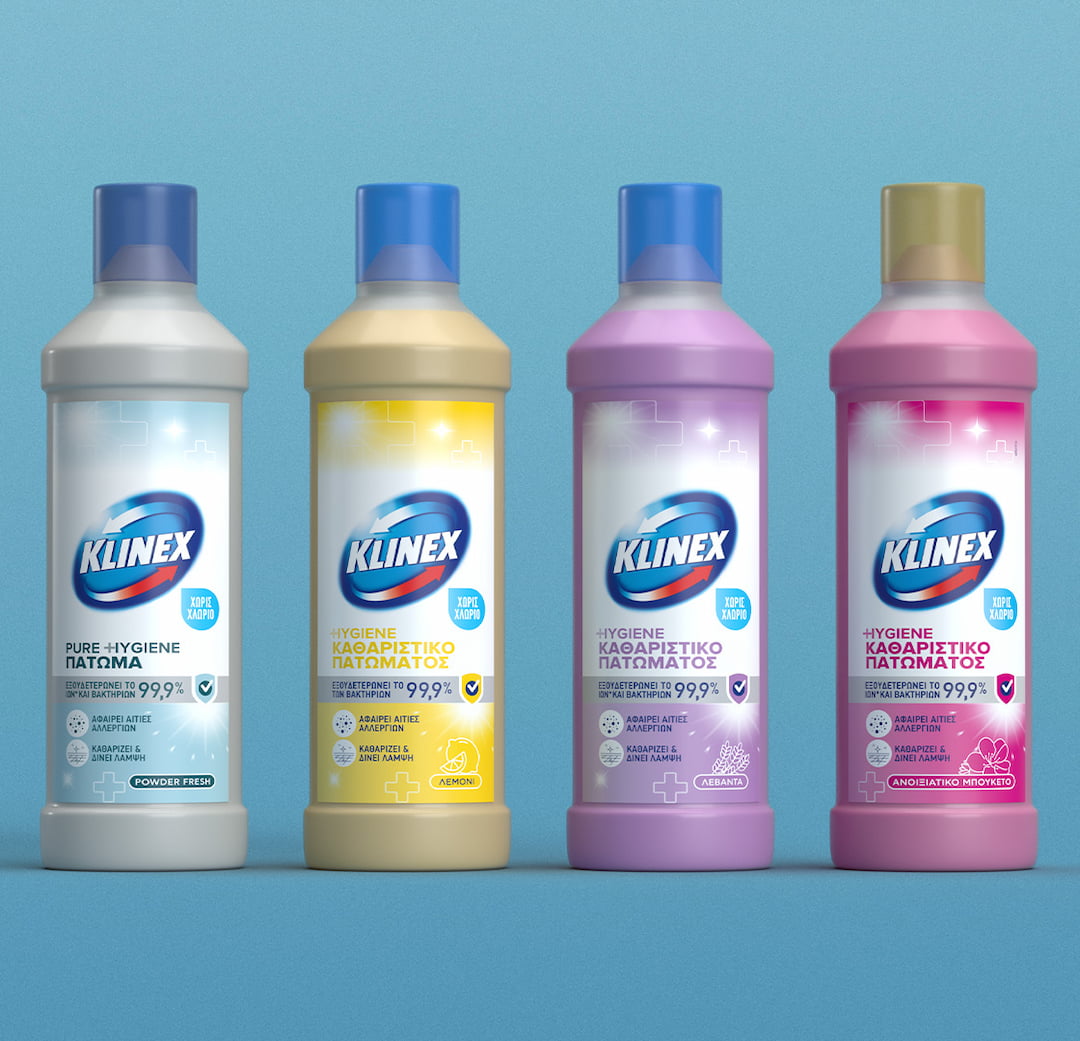Klinex Cleaning Products Rebranding | 2yolk